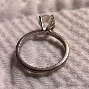 Uncas | Jewelry | Vintage Uncas Moissanite Engagement Ring Size 7 ...